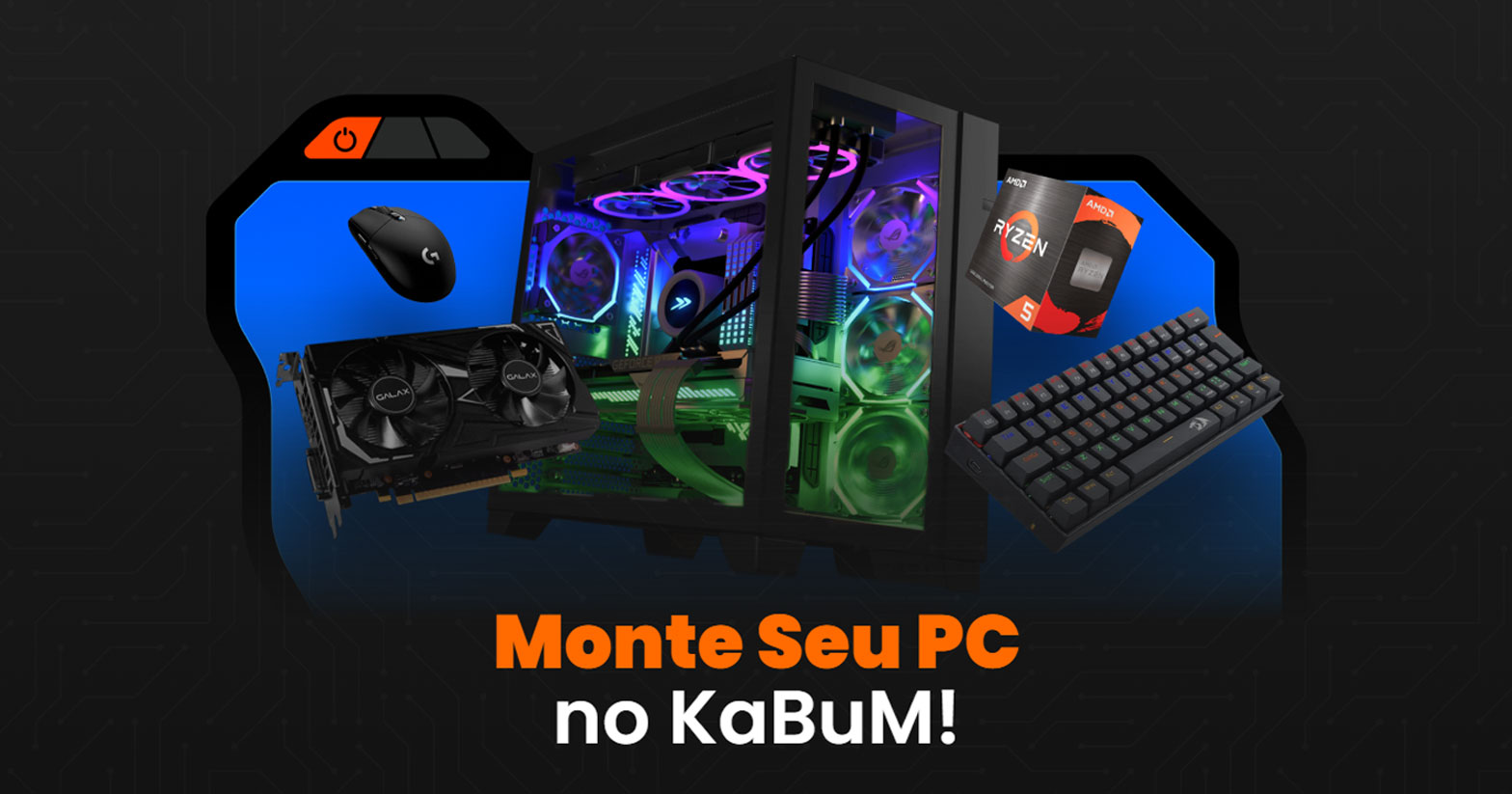 Monte Seu PC no KaBuM! | Desempenho Garantido